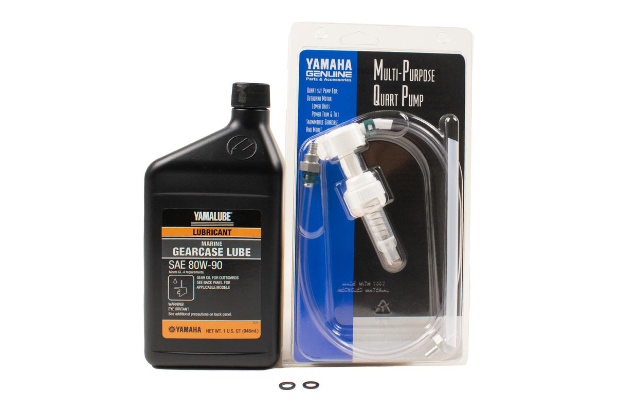 Yamaha F90 Outboard Gear Lube Kit (with Pump) - 2003-2021 – Yamaha ...