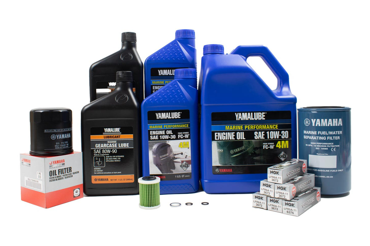 Yamaha F225 100 Hour Outboard Service Kit - 2007-2009 – Yamaha Outboard ...